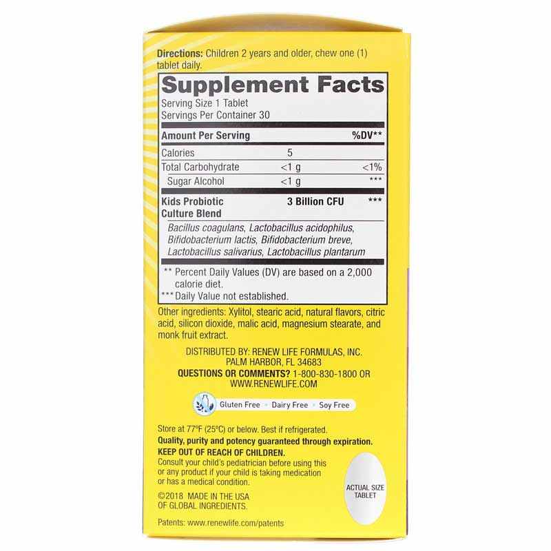 Ultimate Flora Kids Probiotic 3 Billion, Renew Life – Natural Healthy ...