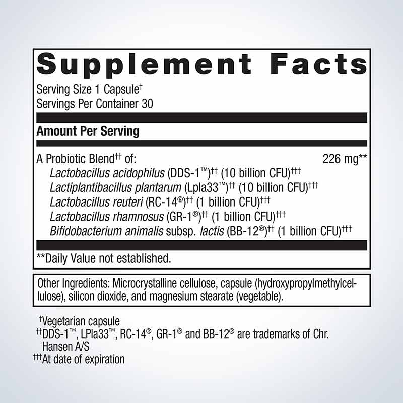 UltraFlora Complete Women’s Probiotic, Metagenics – Natural Healthy ...