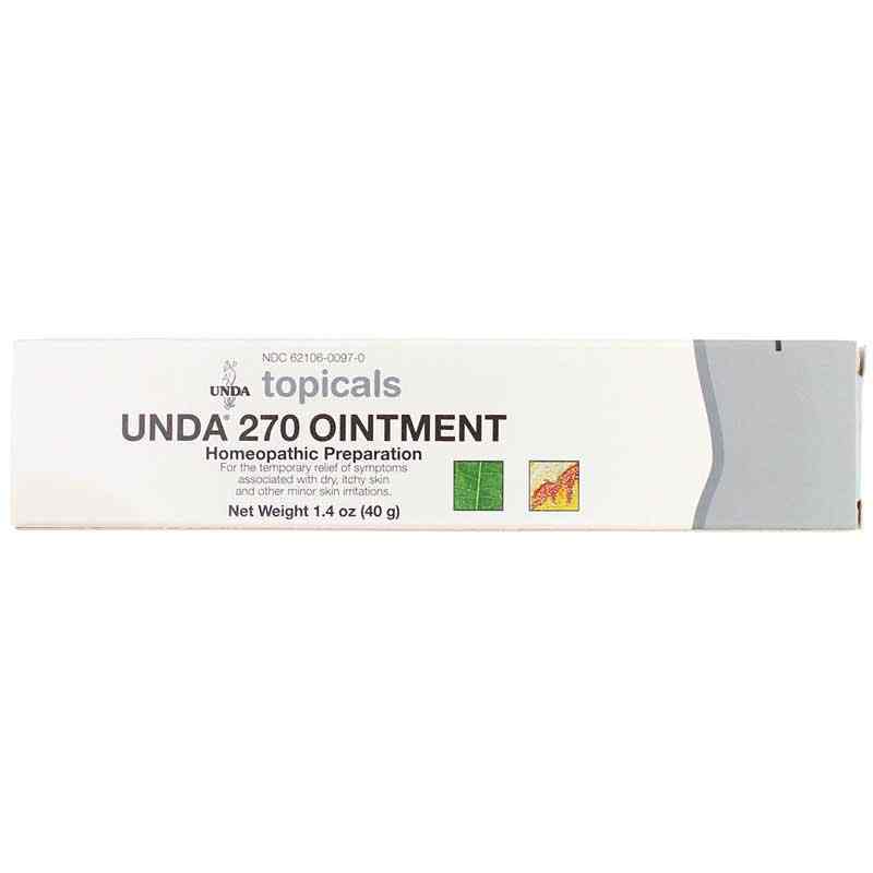 Unda 270 Ointment, by Unda – Natural Healthy Concepts