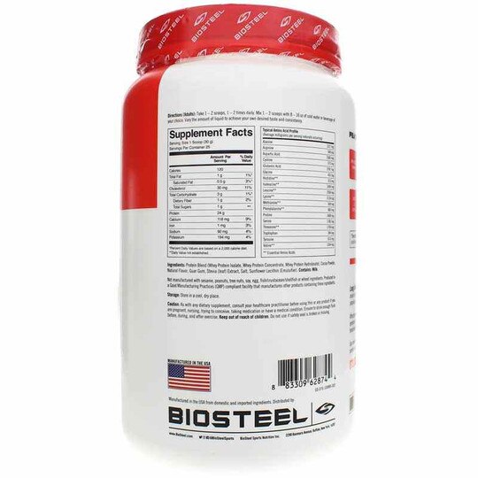 100% Whey Protein, BioSteel