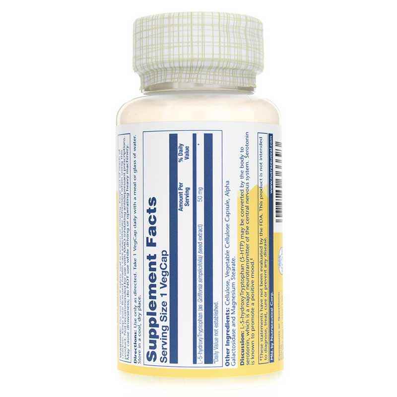 5-HTP (hydroxytryptophan) 50 Mg, Solaray