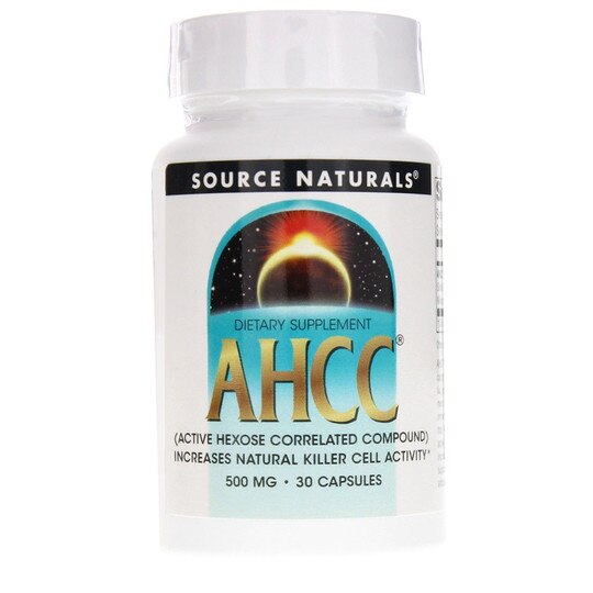 AHCC 500 Mg Capsules, Source Naturals