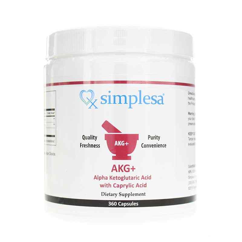 Alpha-Ketoglutaric Acid with Caprylic Acid, Simplesa