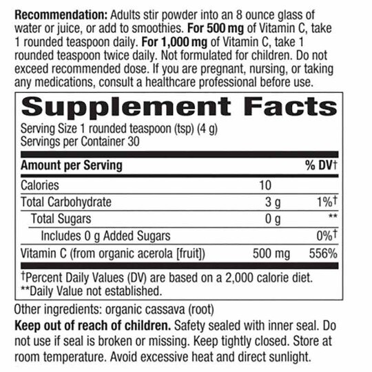 Alive Vitamin C Powder, Natures Way