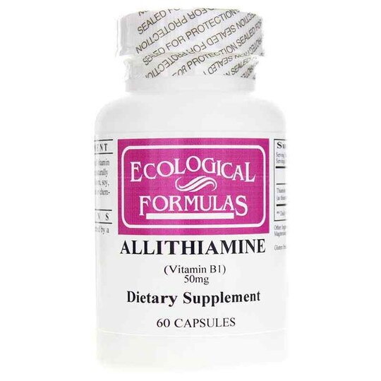 Allithiamine Vitamin B1 50 Mg, Ecological Formulas