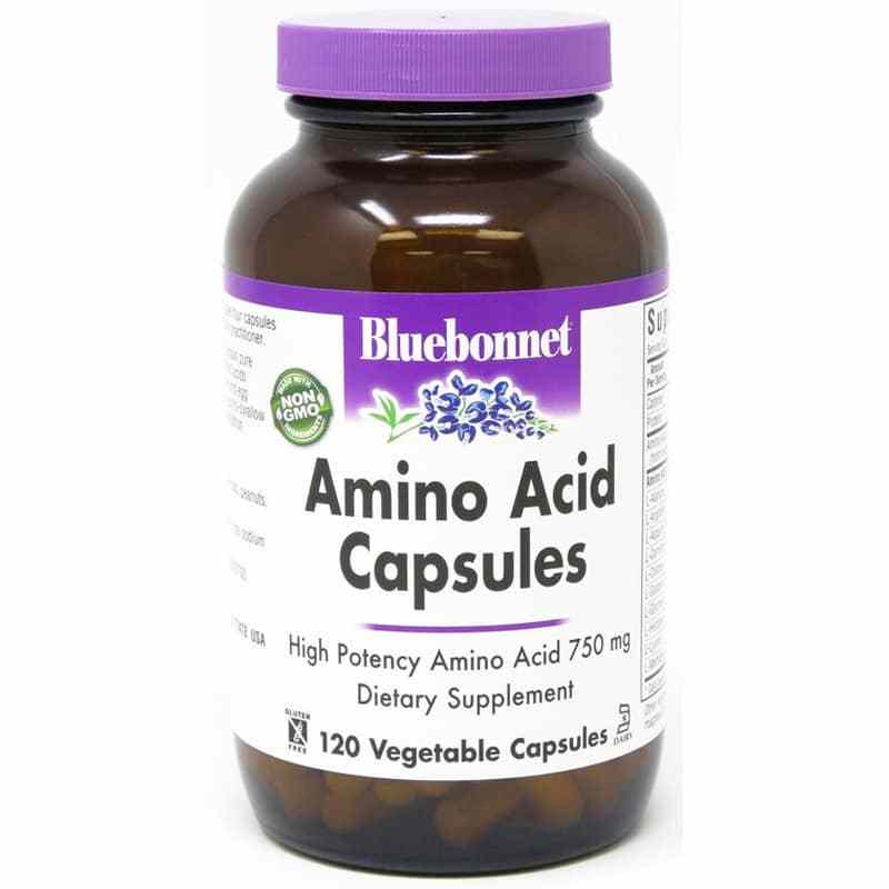 Amino Acid Capsules, Bluebonnet