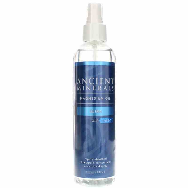 Ancient Minerals Magnesium Oil Ultra w/MSM Spray, Enviromedica