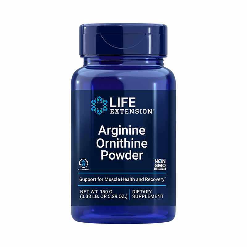 Arginine Ornithine Powder, Life Extension