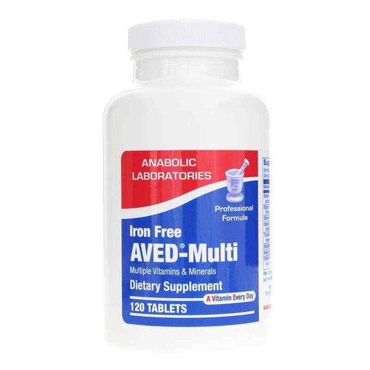AVED-Multi Tab Iron Free, Anabolic Laboratories