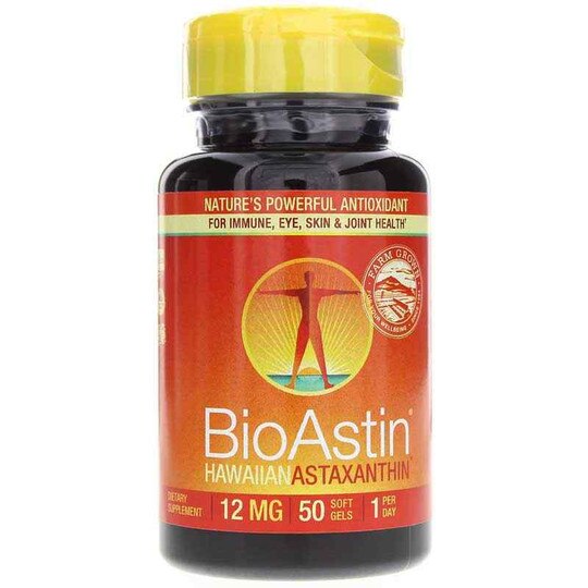 BioAstin 12 Mg Hawaiian Astaxanthin, Nutrex Hawaii