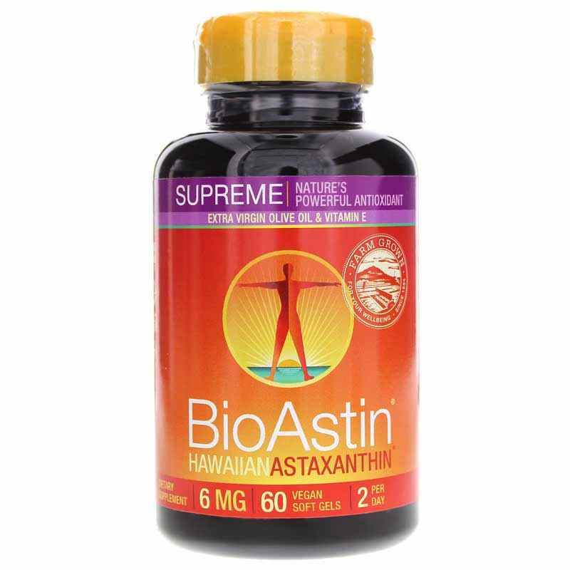 BioAstin Supreme 6 Mg MD Formulas, Nutrex Hawaii