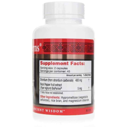 BioStrong Strontium Piperine, Health Concerns