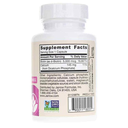 Biotin 5000 Mcg, Jarrow Formulas
