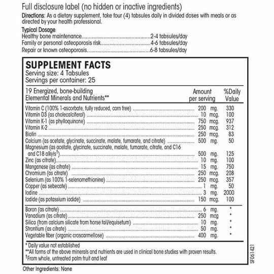 Bone Guard Forte, Perque