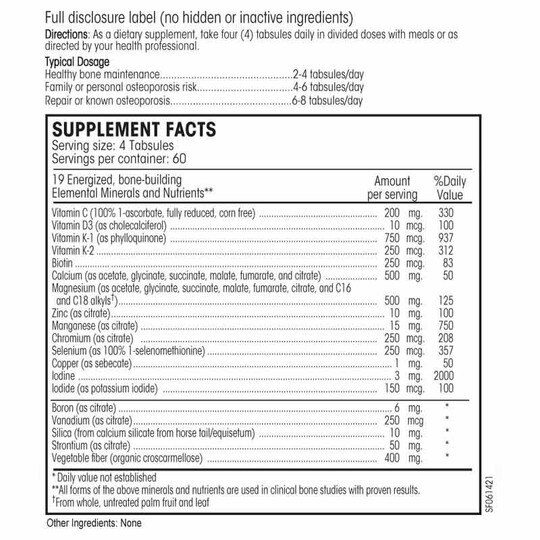 Bone Guard Forte, PERQUE