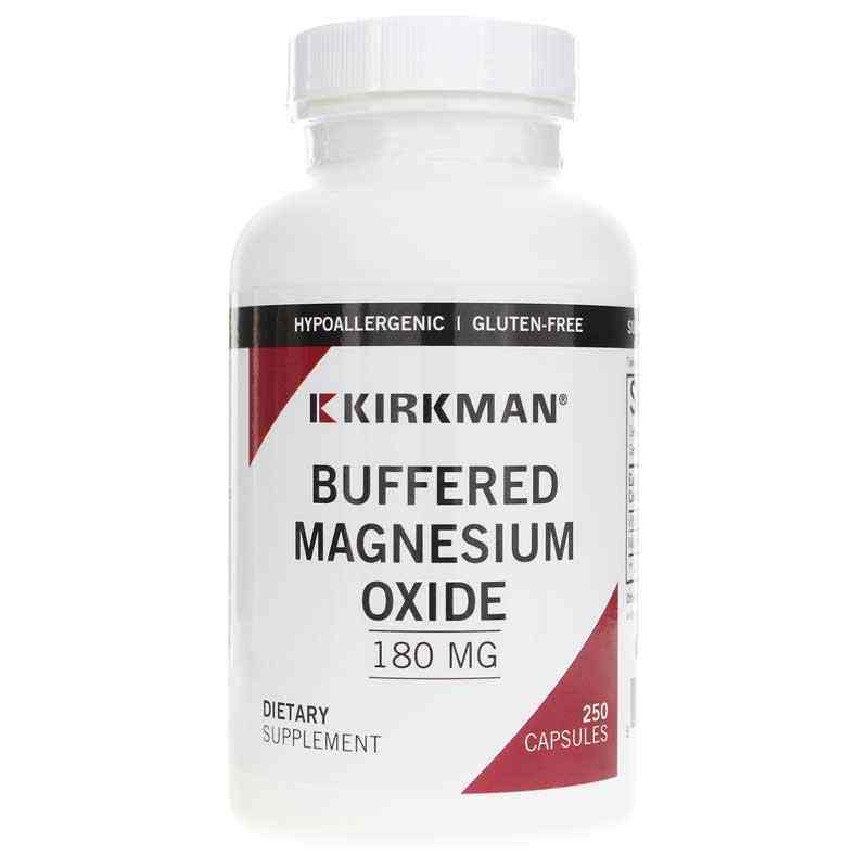 Buffered Magnesium Oxide 180 Mg, Kirkman