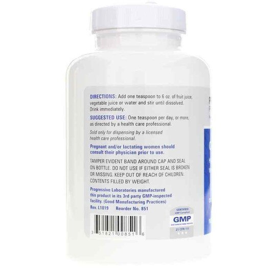 C Aspa Scorb Powder, Progressive Labs