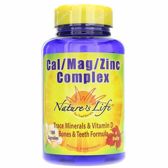 Cal/Mag/Zinc Complex, Natures Life