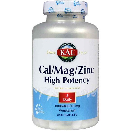 Cal/Mag/Zinc, Kal