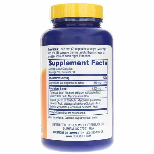 Cleanse More, Renew Life