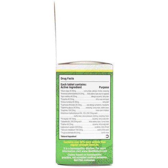 ClearLife Extra Strength Allergy Tablets, Medinatura