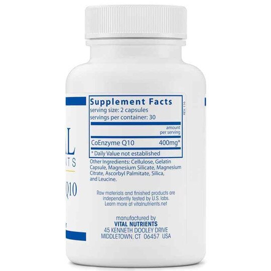 CoEnzyme Q10 200 Mg, Vital Nutrients