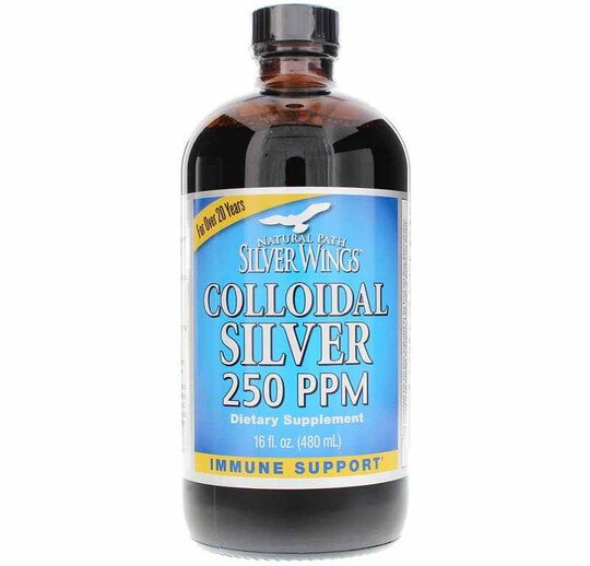 Colloidal Silver 250 PPM, Natural Path Silver Wings