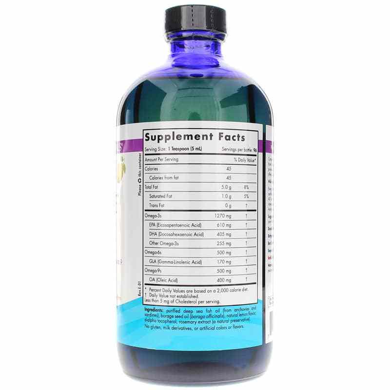 Complete Omega Liquid Lemon, Nordic Naturals