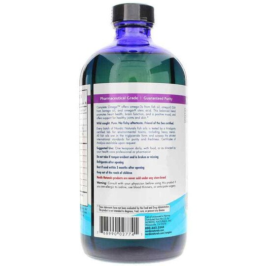 Complete Omega Liquid Lemon, Nordic Naturals