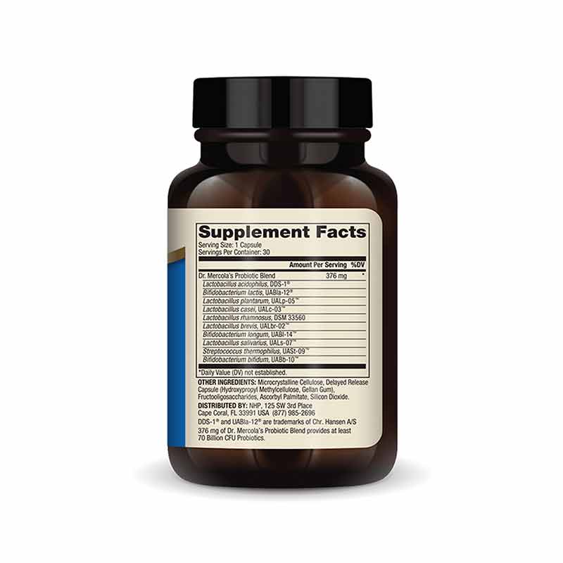 Complete Probiotics 70 Billion CFU, Dr. Mercola