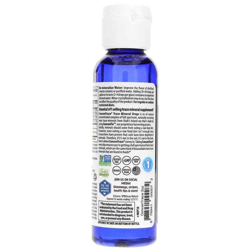 ConcenTrace Trace Mineral Drops, Trace Minerals Research ConcenTrace Trace Mineral Drops, Trace Minerals Research