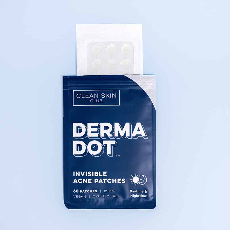 DermaDot Invisible Acne Patches, Clean Skin Club