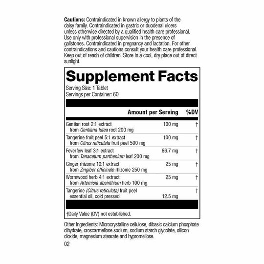 DiGest Forte, Standard Process
