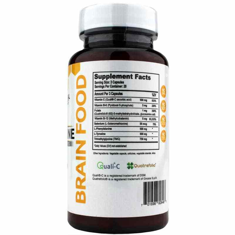 Dopamine Brain Food, Natural Stacks