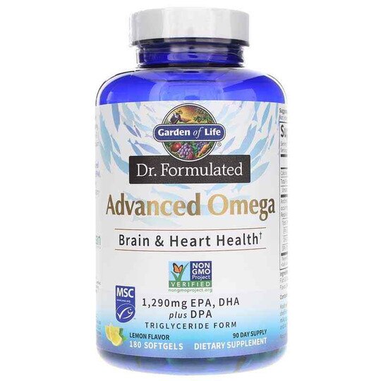 Dr. Formulated Advanced Omega, Garden of Life