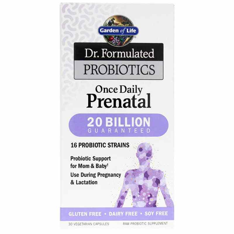 Dr. Formulated Probiotics Once Daily Prenatal, Garden of Life
