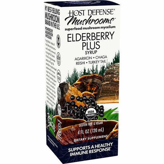 Elderberry Plus Syrup, Host Defense