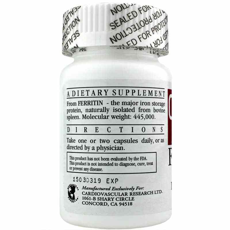 Ferritin Bioavailable Iron, Cardiovascular Research