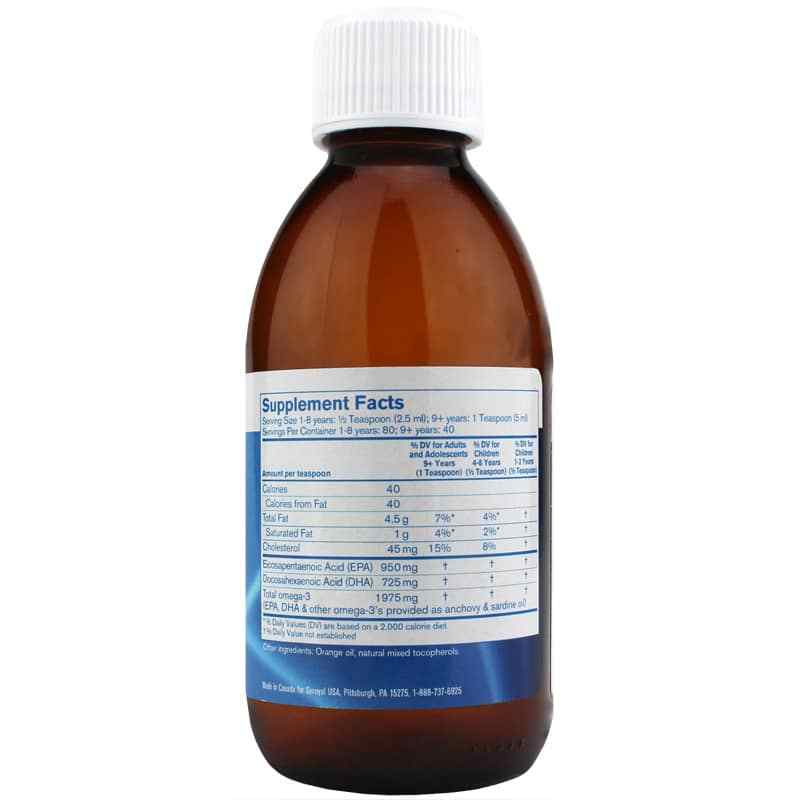 Finest Pure Fish Oil Liquid, Pharmax