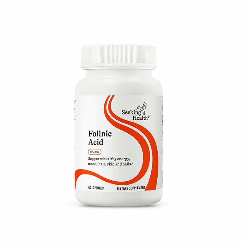 Folinic Acid Lozenge 800Mcg, Seeking Health