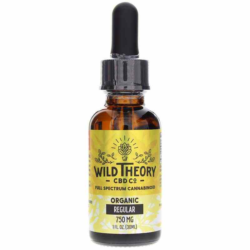 Full Spectrum CBD Oil Regular, Wild Theory CBD