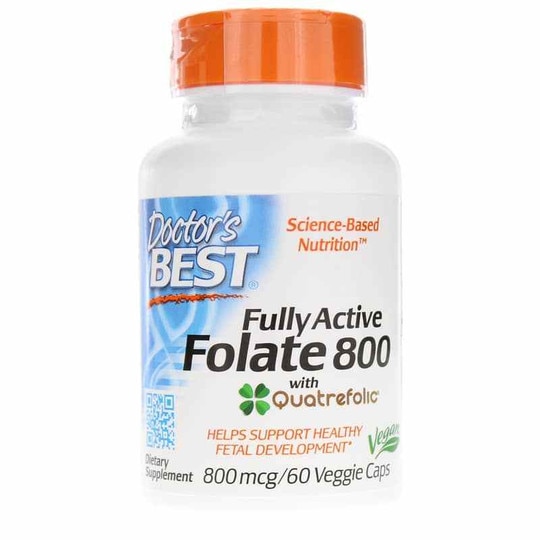 Fully Active Folate 800 Mcg, Doctors Best