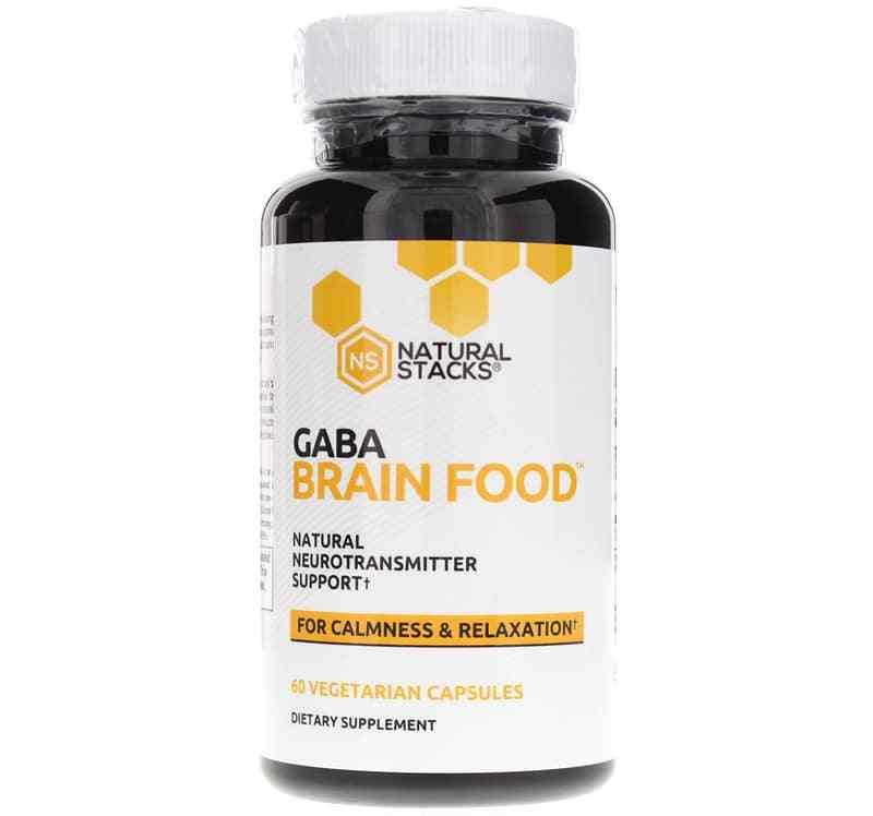 GABA Brain Food, Natural Stacks