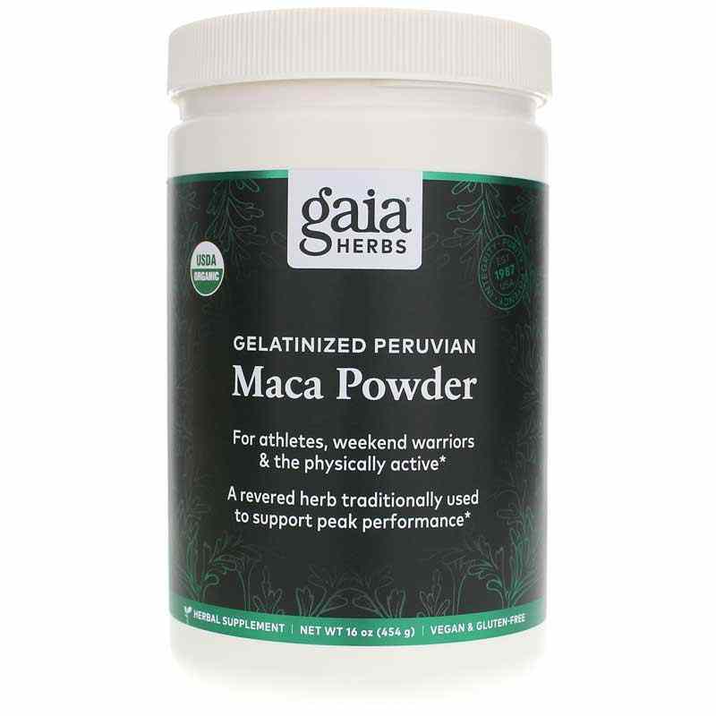 Gelatinized Maca Powder, Gaia Herbs