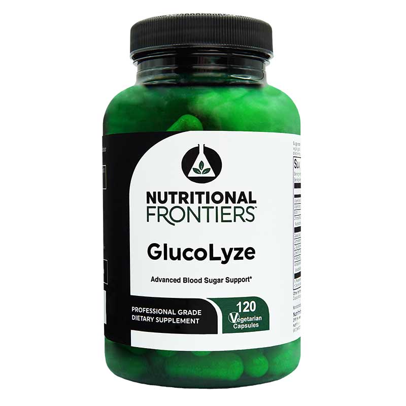 GlucoLyze Advanced Blood Sugar Support, Nutritional Frontiers