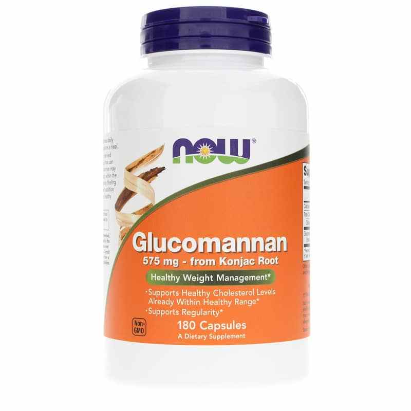 Glucomannan 575 Mg, NOW Foods