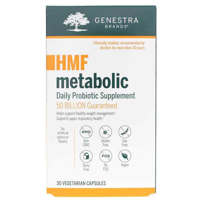 HMF Metabolic Daily Probiotic 50 Billion, Genestra