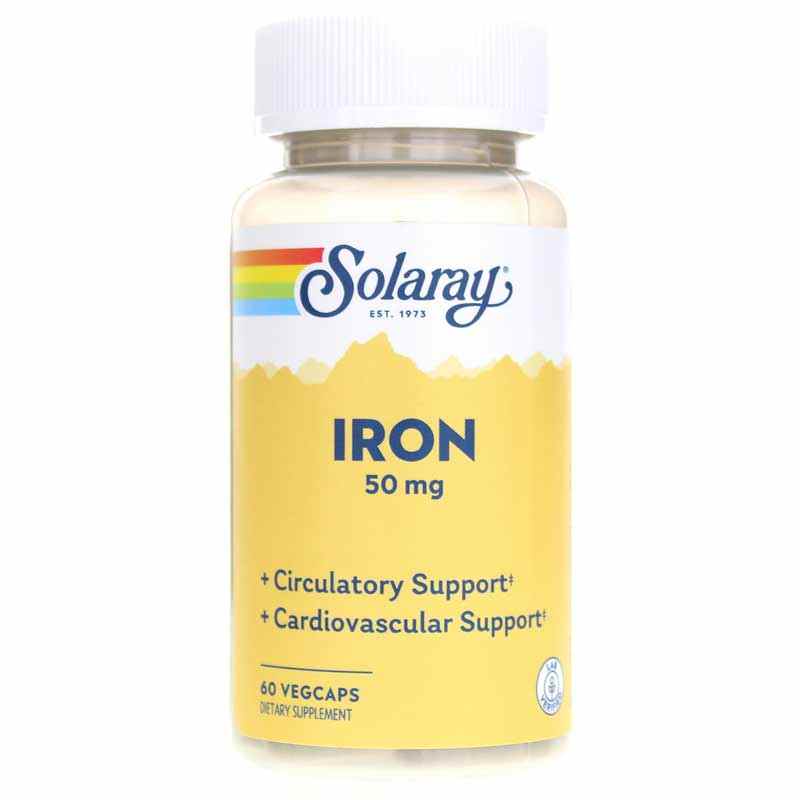 Iron 50 Mg, Solaray