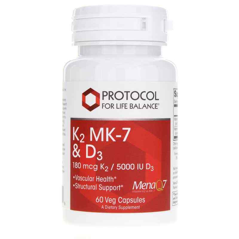 K2 MK-7 & D3, Protocol For Life Balance