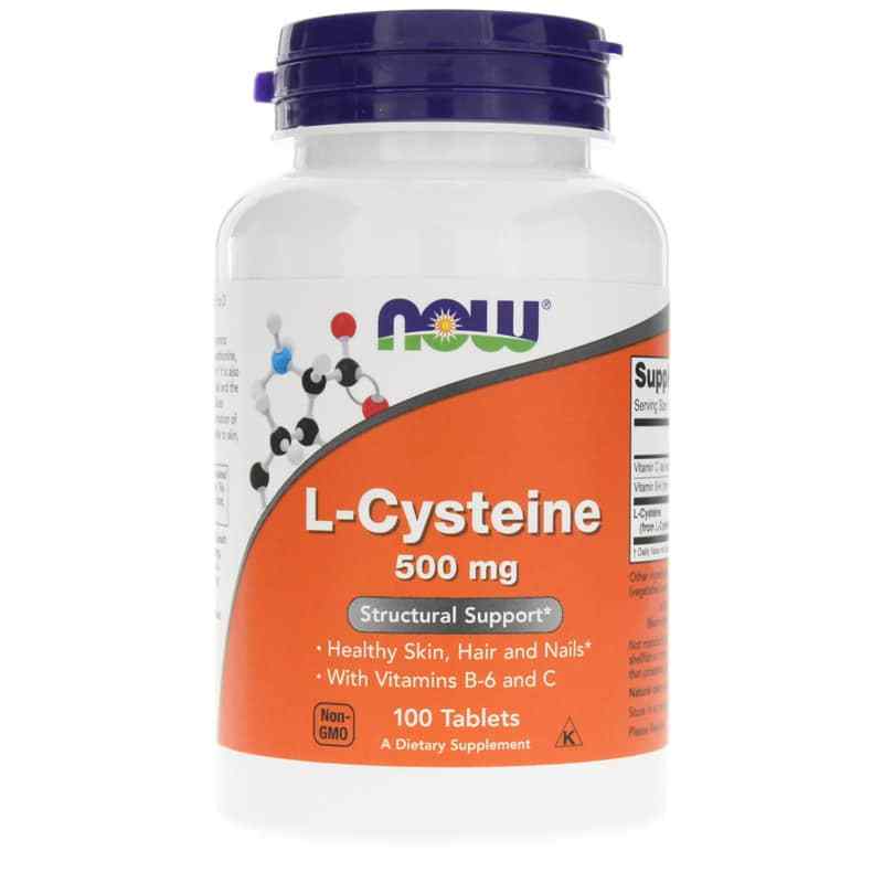 L-Cysteine 500 Mg, NOW Foods